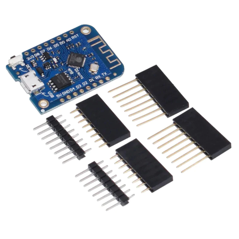 Moduł zgodny z WeMos D1 mini V3 .0 ESP8266 WiFi Python NodeMCU Arduino ... Moduł zgodny z WeMos D1 mini V3 .0 ESP8266 WiFi Python NodeMCU Arduino ...